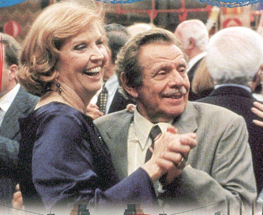 Anne Meara and husband Jerry Stiller