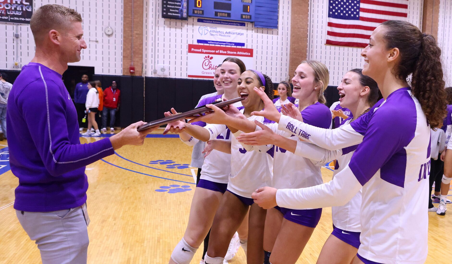Class 3A Salem Sectional girls volleyball final: Mascoutah def ...
