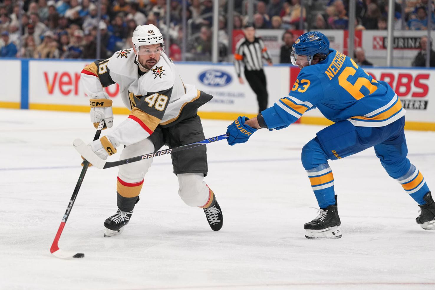 Golden Knights Blues Hockey