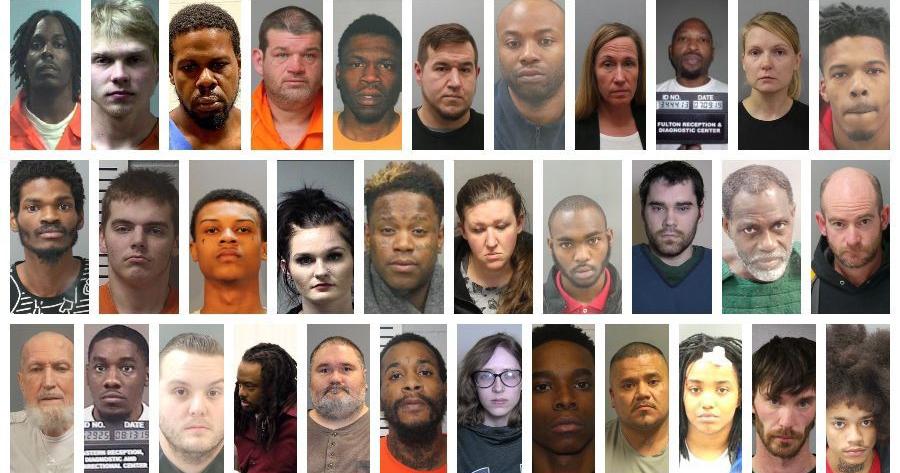 Look back at January's mug shots