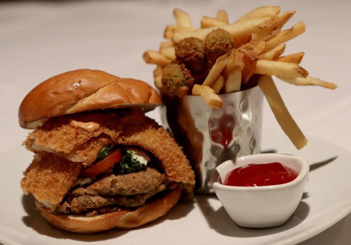Special request: Fleming's Steakhouse has a veggie burger full of flavor
