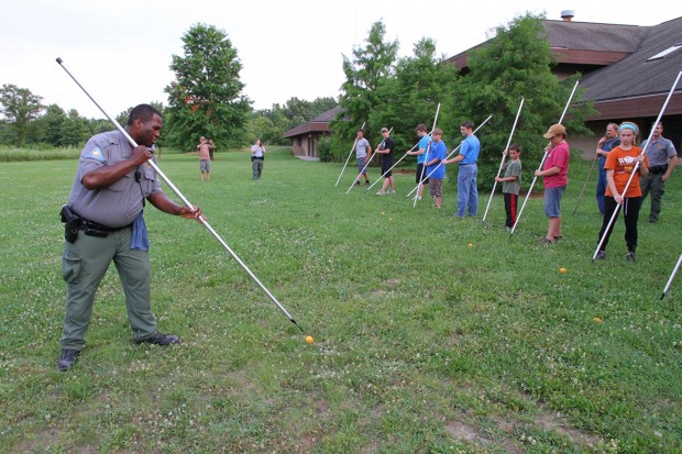 Clinic teaches youths the skill of frog gigging : suburban journals ...