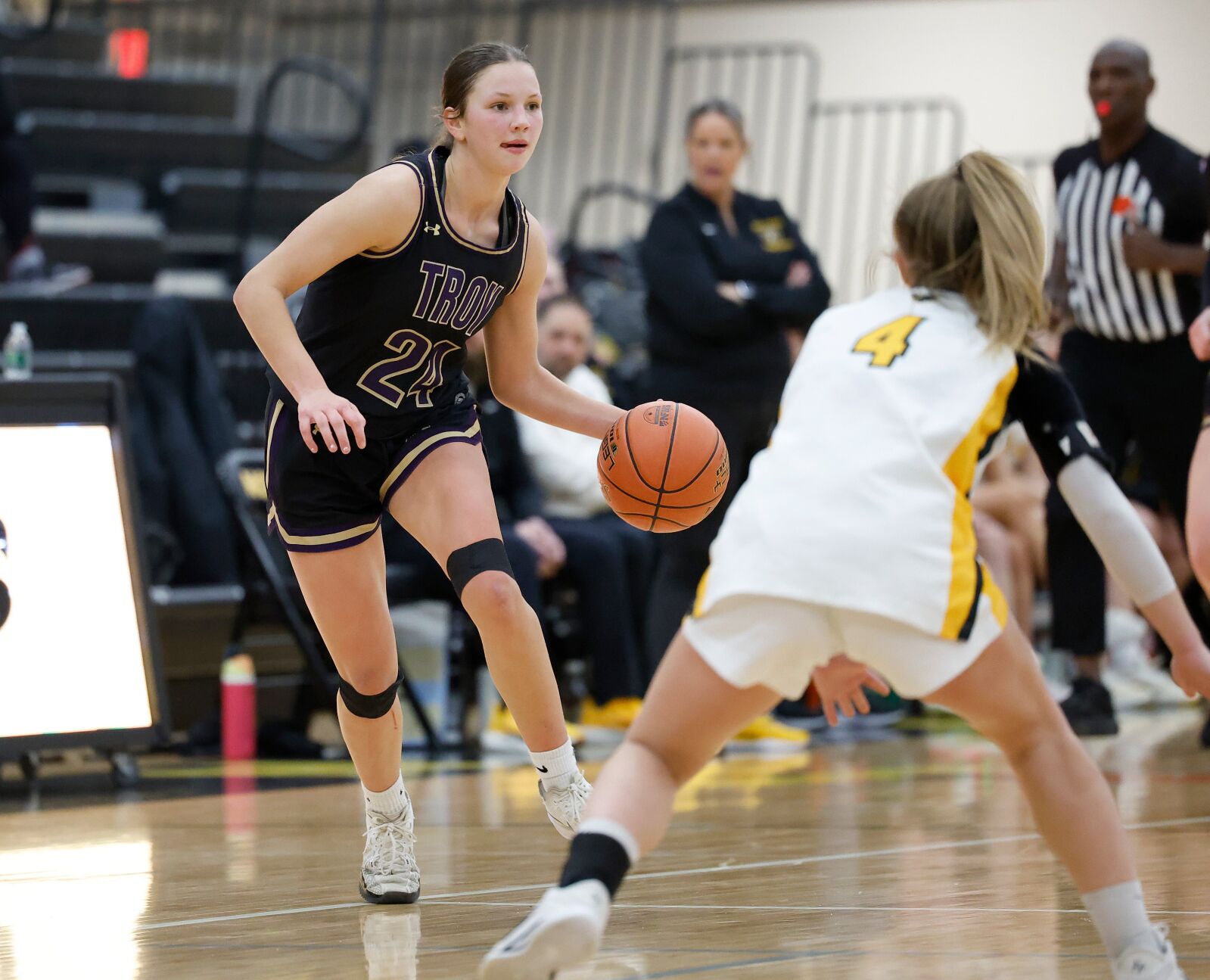 Troy brushes off snow to top Francis Howell North in battle of GAC ...