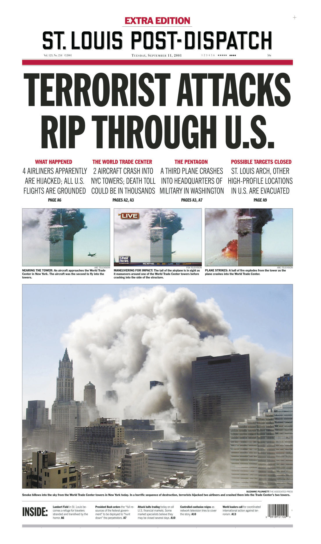 ‘Terrorism hit home’: The Post-Dispatch’s original coverage on the day ...