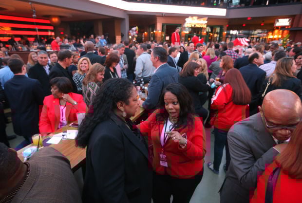 Ballpark Village hits a home run, VIPs say