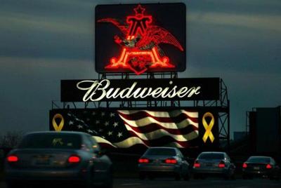 With few details, A-B says ‘Flying Eagle’ sign will be fixed