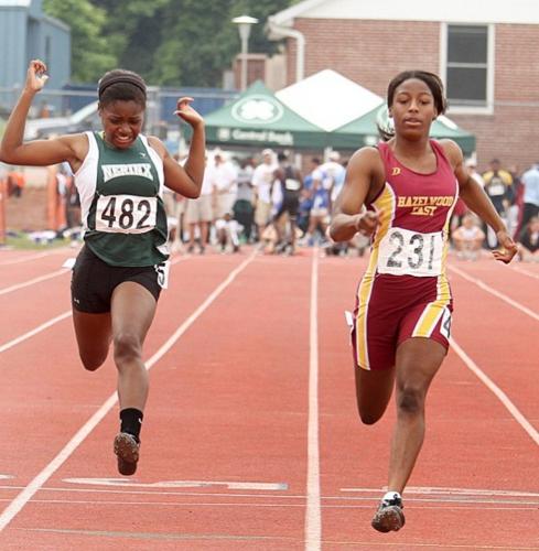 Sprint stars Valentine, Chaney take different paths to state titles