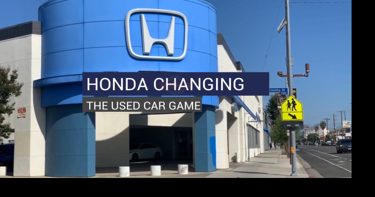 Honda changing the used car business