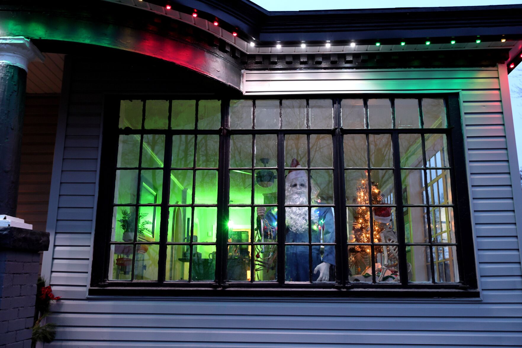 Belleville home is full of holiday decor, with a twist