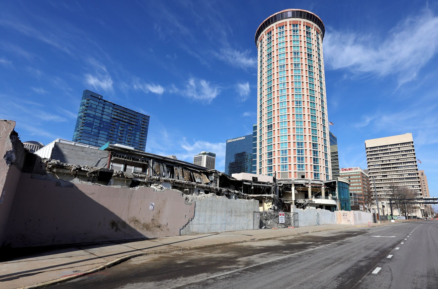Photos: Millennium Hotel demolition continues