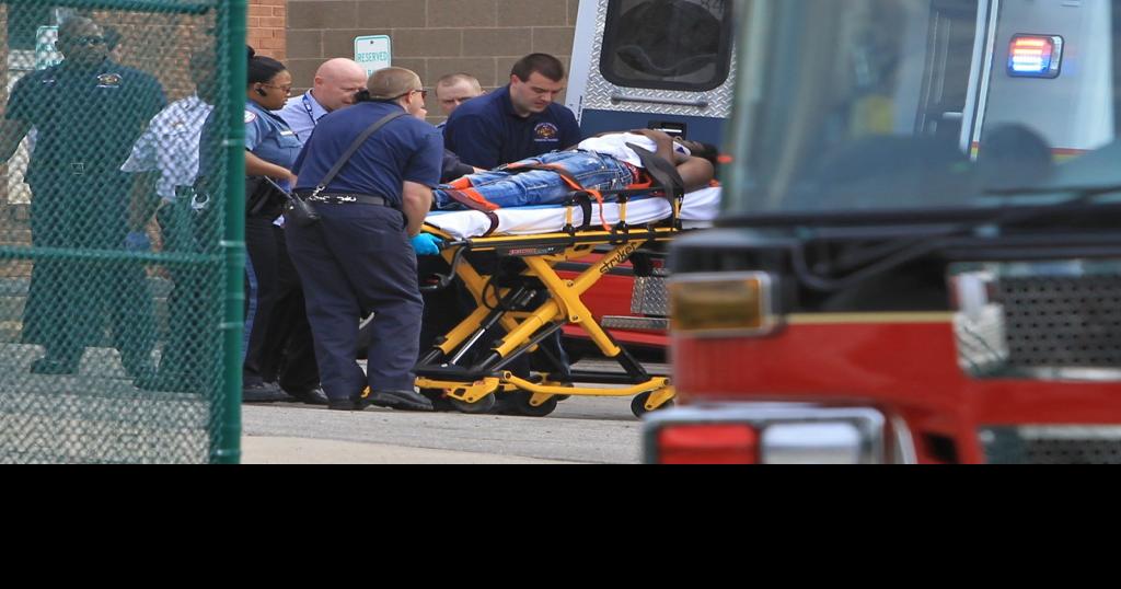 Men drive to Berkeley police department for help after Kinloch shooting