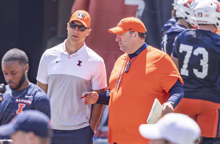 Illinois AD Josh Whitman sees Illini football, basketball capturing ...