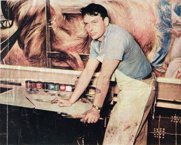 Mural segment is centerpiece of art museum's Joe Jones exhibit