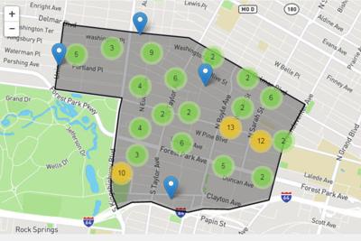 Downtown St Louis Crime Mapping | semashow.com