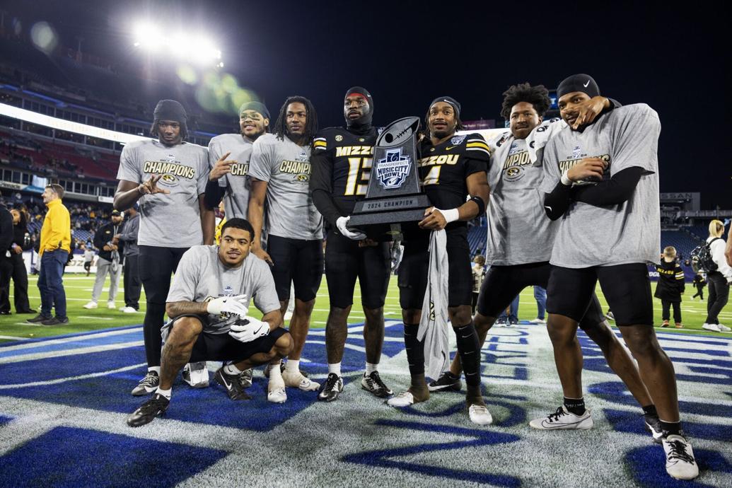 Photos: Mizzou defeats Iowa 27-24 to win the TransPerfect Music City Bowl