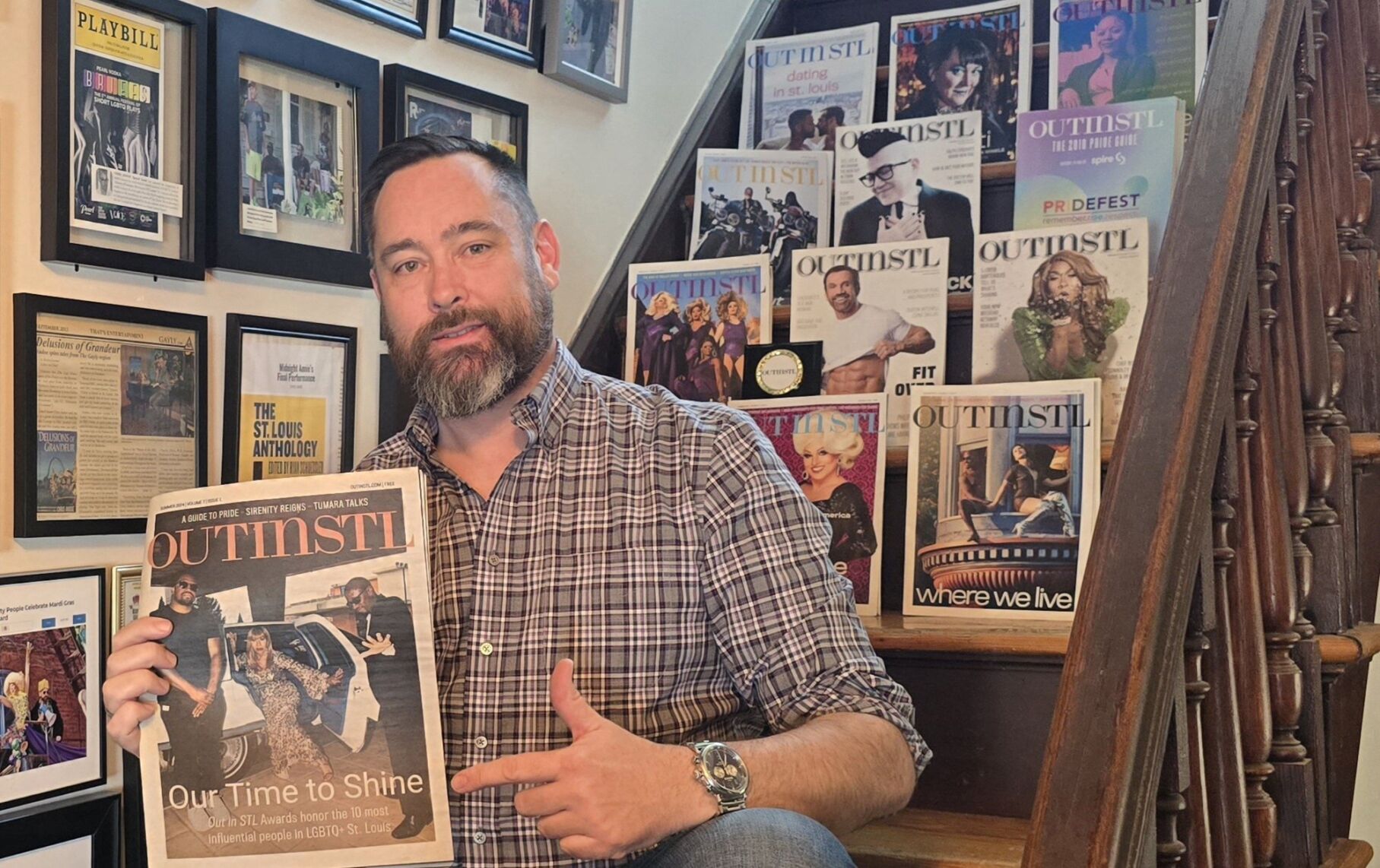Local LGBTQ+ magazine Out in STL to see re-vamp