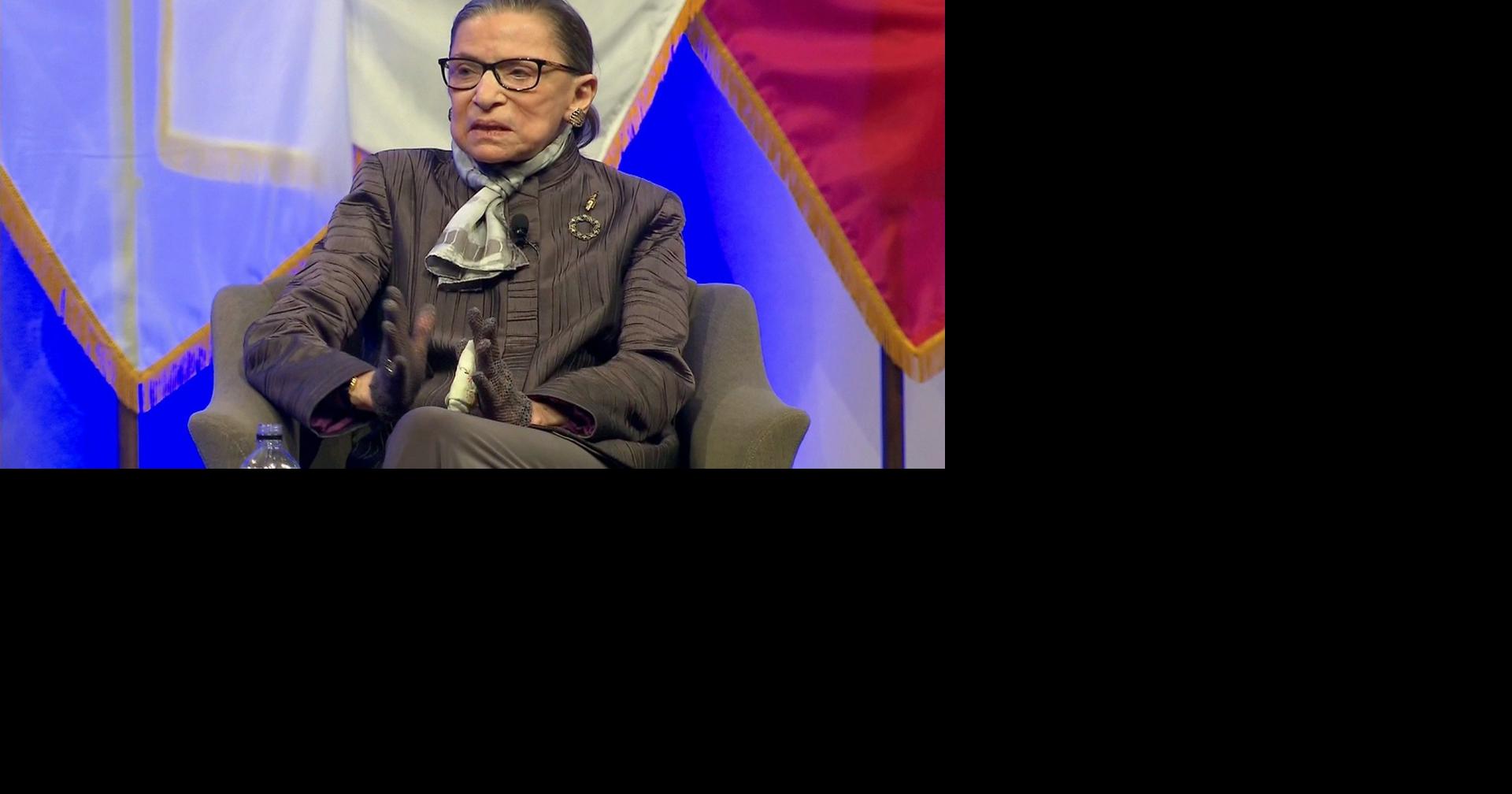 Ruth Bader Ginsburg reacts to Academy Award nomination for 'RBG'