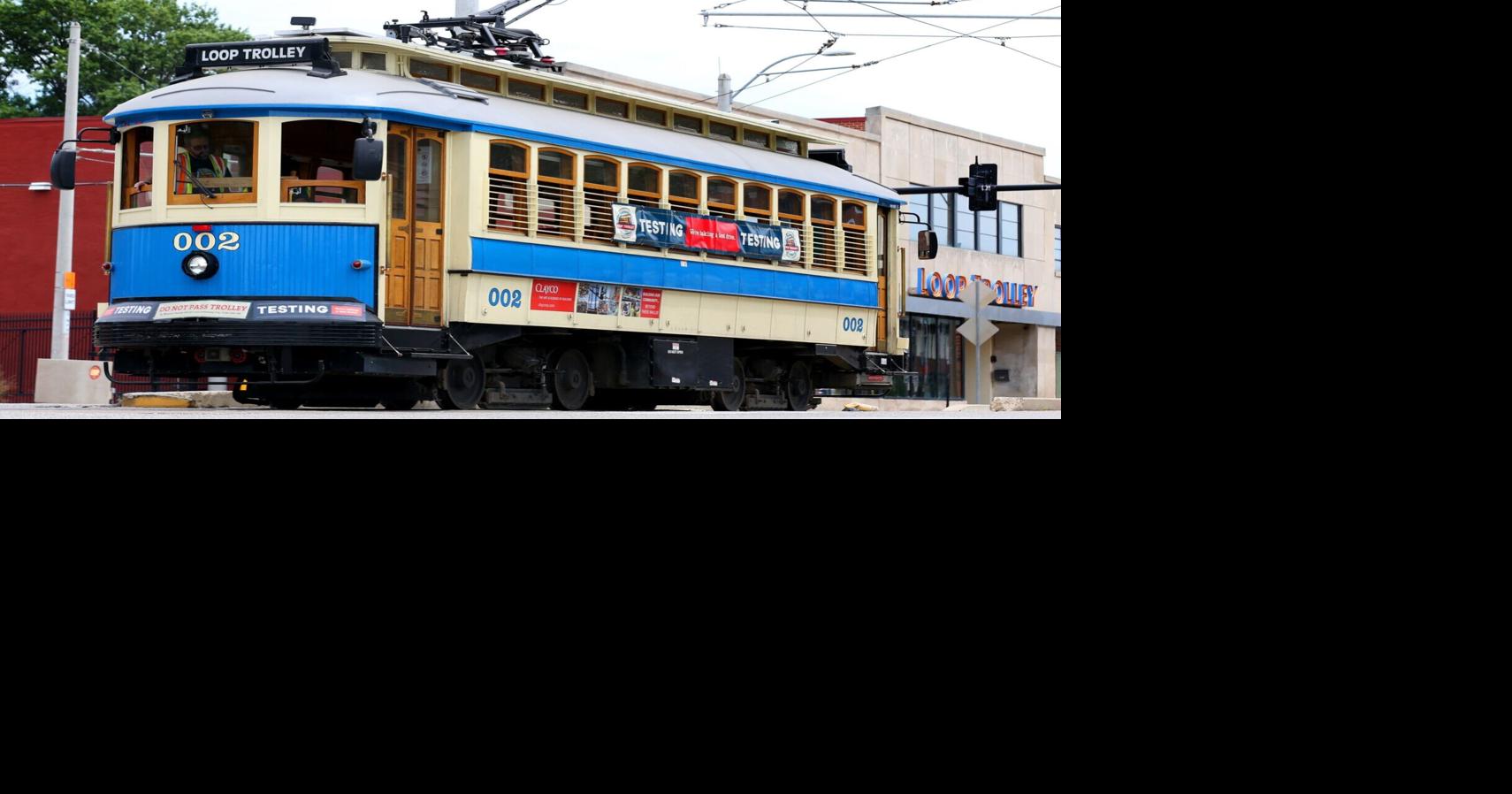 Delmar Loop Trolley shuts down until further notice due to extreme heat