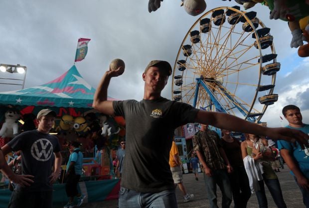 At home at the Missouri Fair