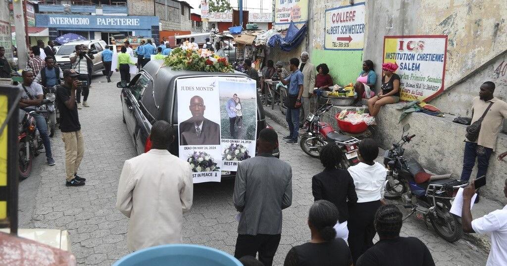 Hundreds mourn gang killings of Haitian mission director and young US ...