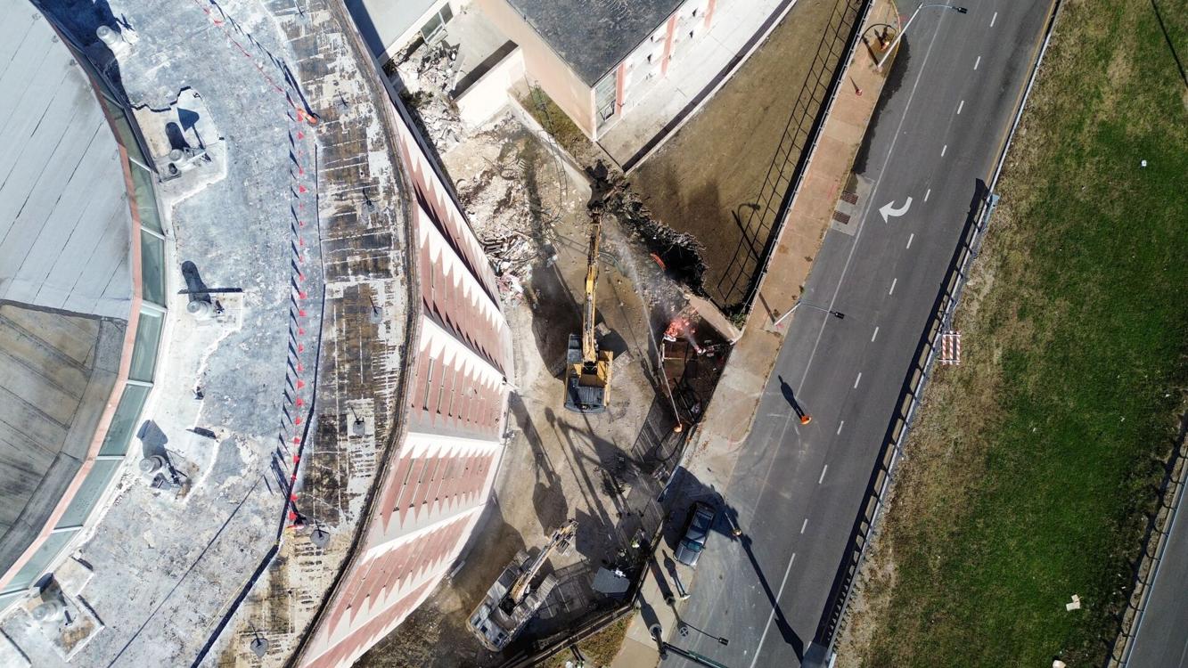 Demolition starts on downtown St. Louis' Millennium Hotel