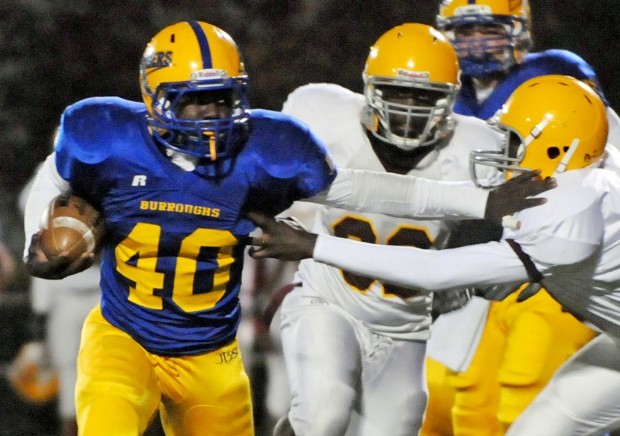 Burroughs bombs Lutheran North