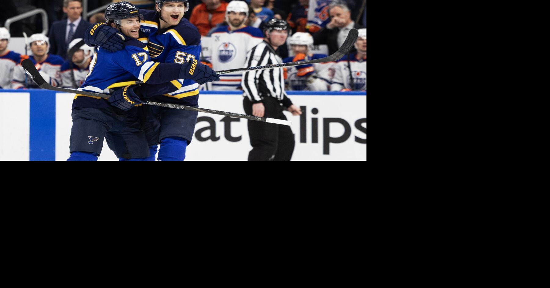 How does Blues' Cam Fowler-Colton Parayko partnership grow?
