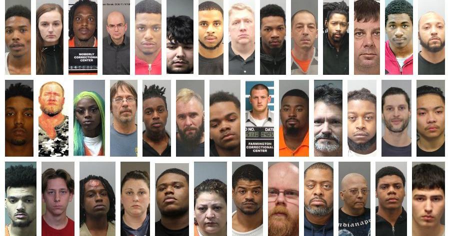 Look back at February's mug shots