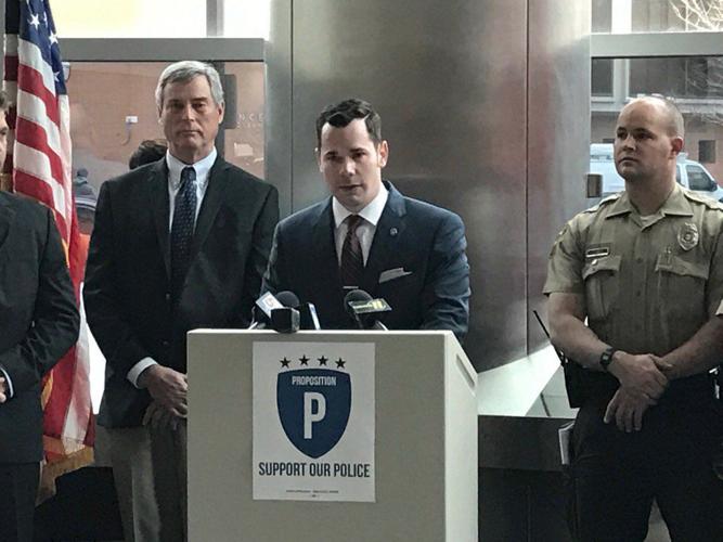 St. Louis County police union rallies support for Proposition P