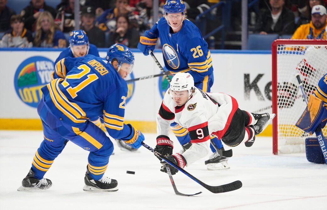 Go West, Sabres: Oilers pose major challenge in opener of rugged trip