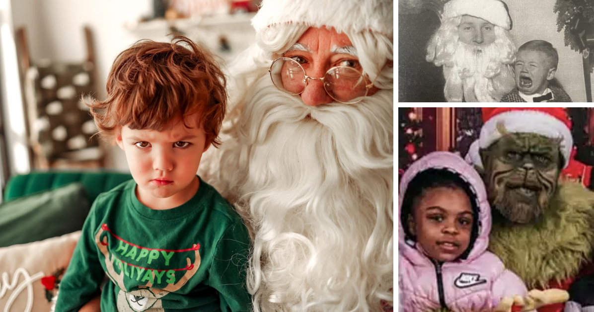 See our favorite photos from our annual Who's Afraid of Santa photo contest