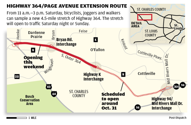 Walkers, runners, bicyclists invited Saturday to try out new stretch of ...
