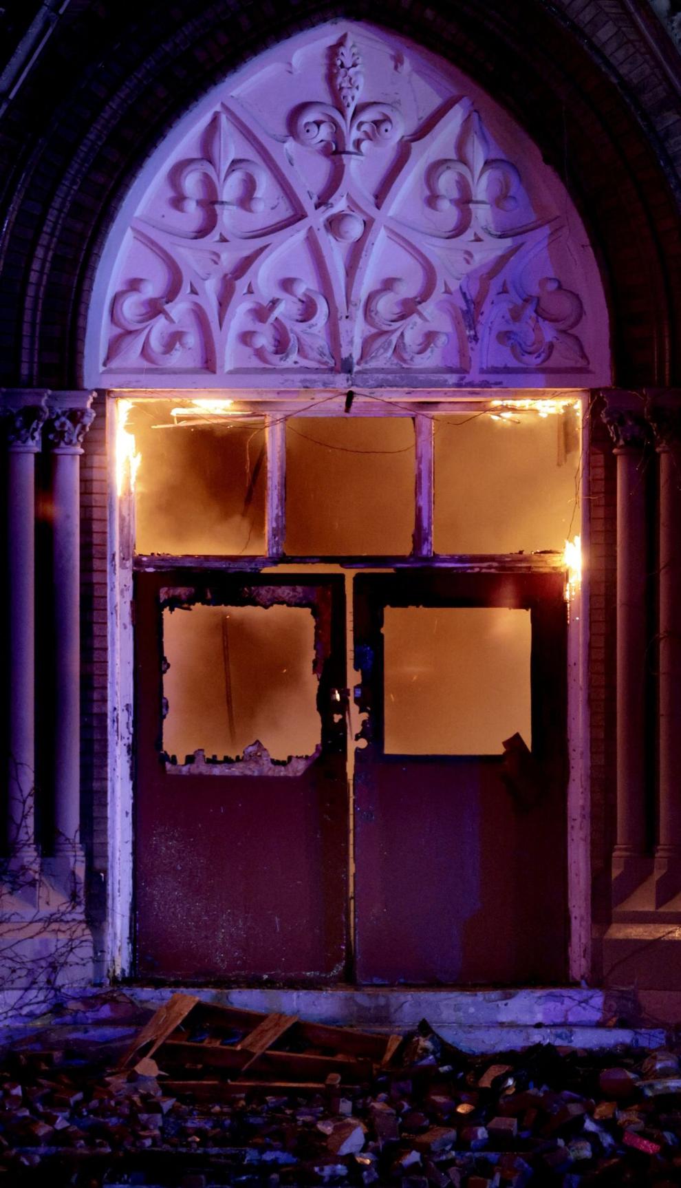 Photos: Another fire adds to the long, slow decline of former St ...