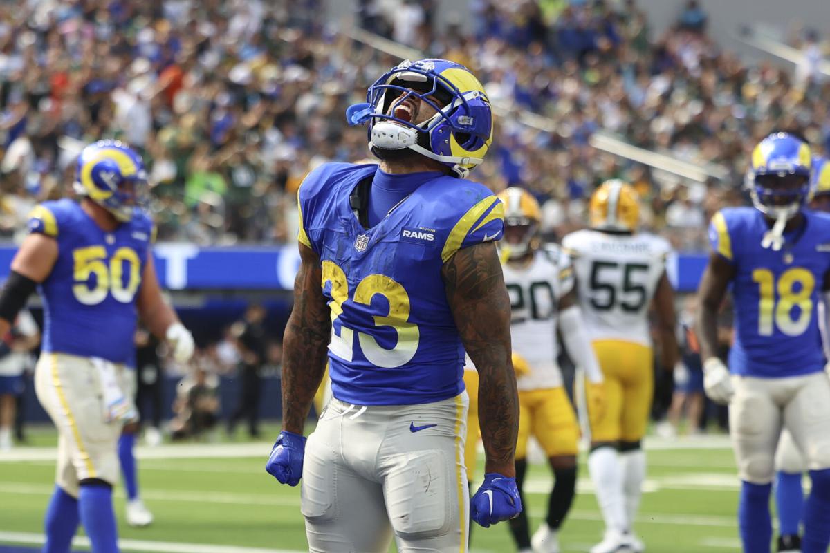 Rams running back Kyren Williams on a big touchdown streak