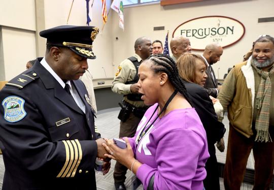 Photos: Ferguson Police Chief Troy Doyle sworn-in