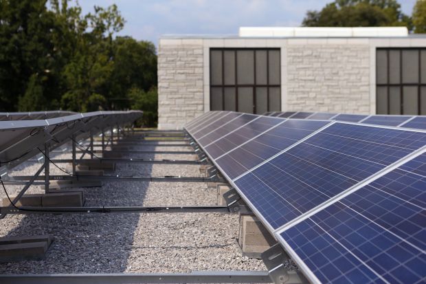 A St. Louis mausoleum is now solar-powered