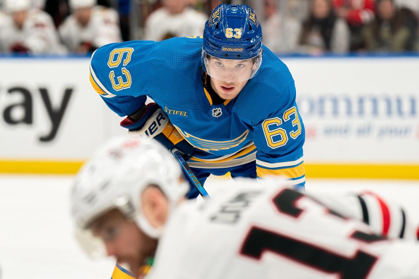 'Fun memories' in Calgary's Saddledome for Blues forward Jake Neighbours