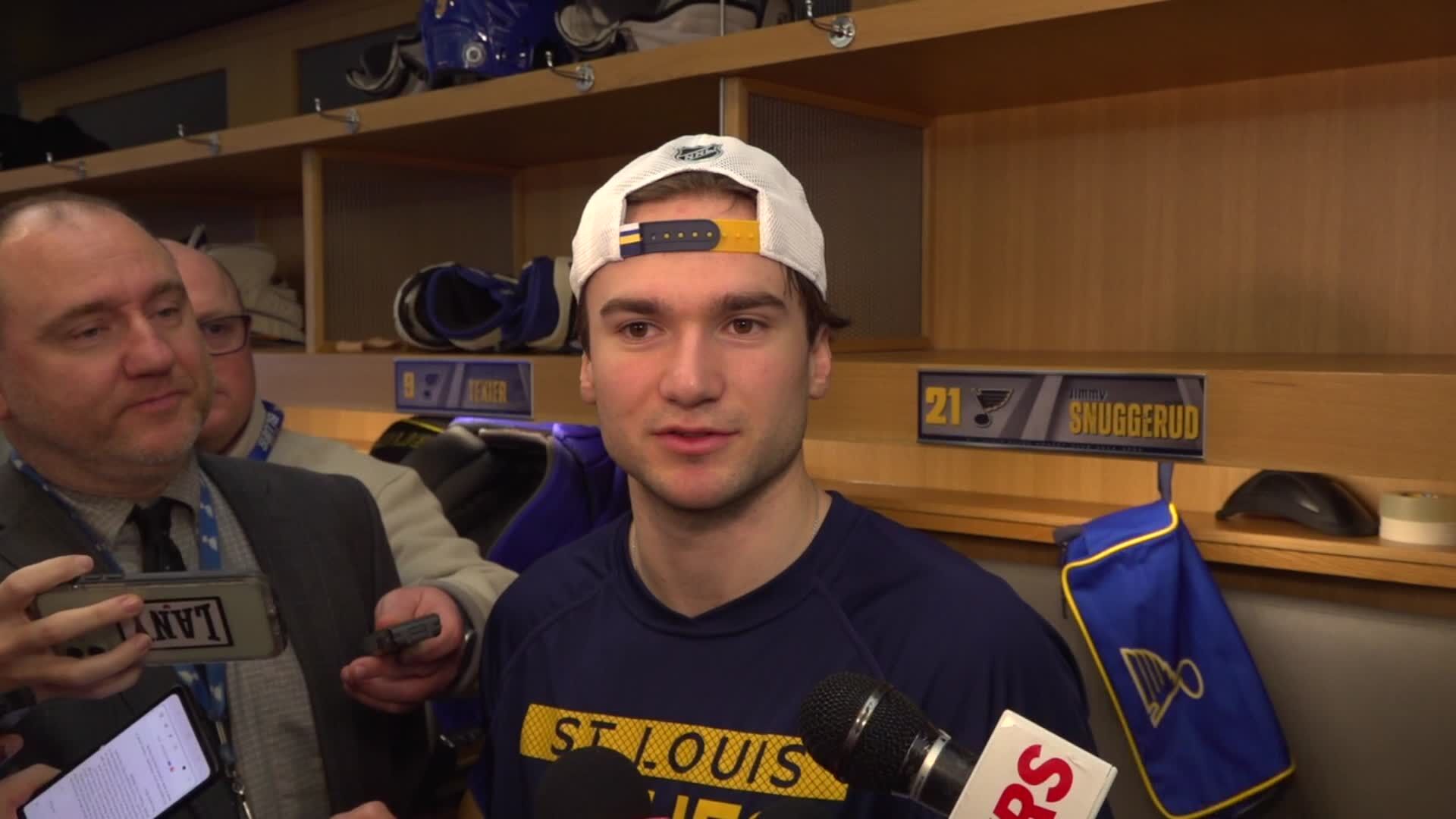 Snuggerud's addition makes Blues even more dangerous