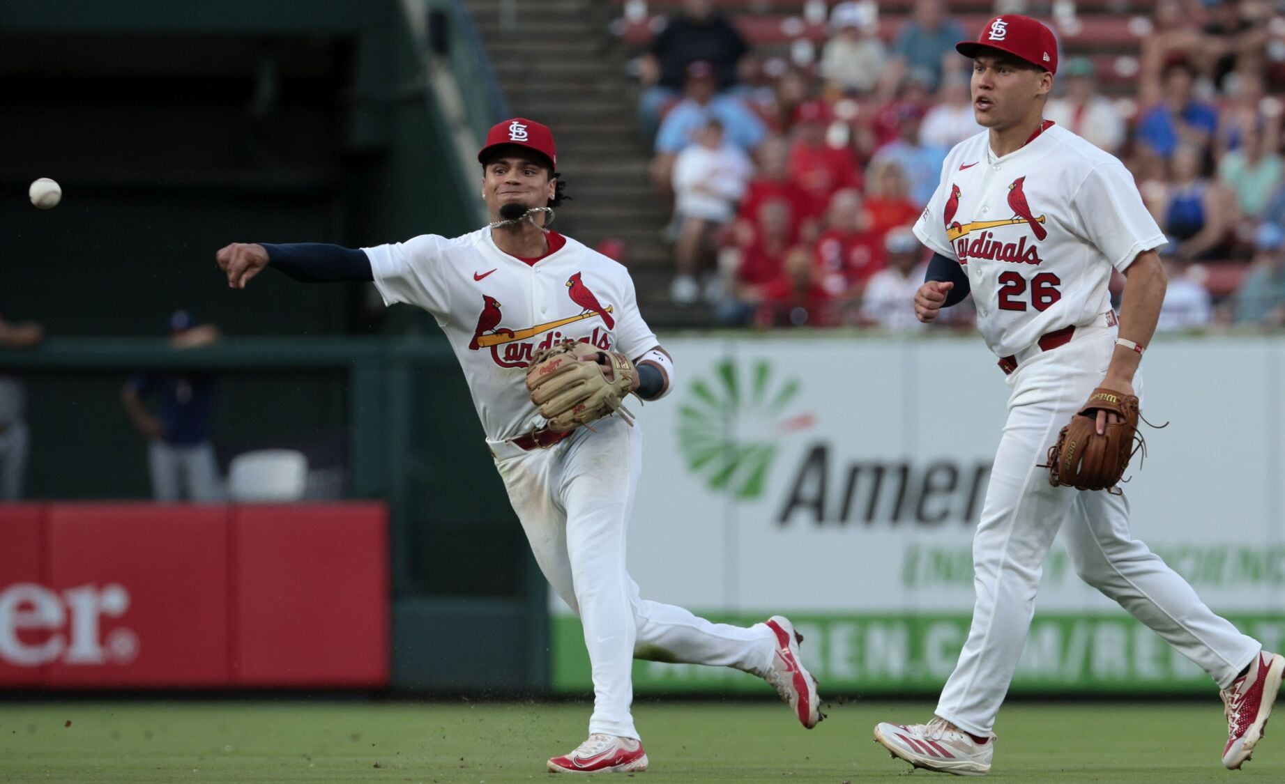 St. Louis Cardinals begin interleague series losing 2-1 to the Texas ...