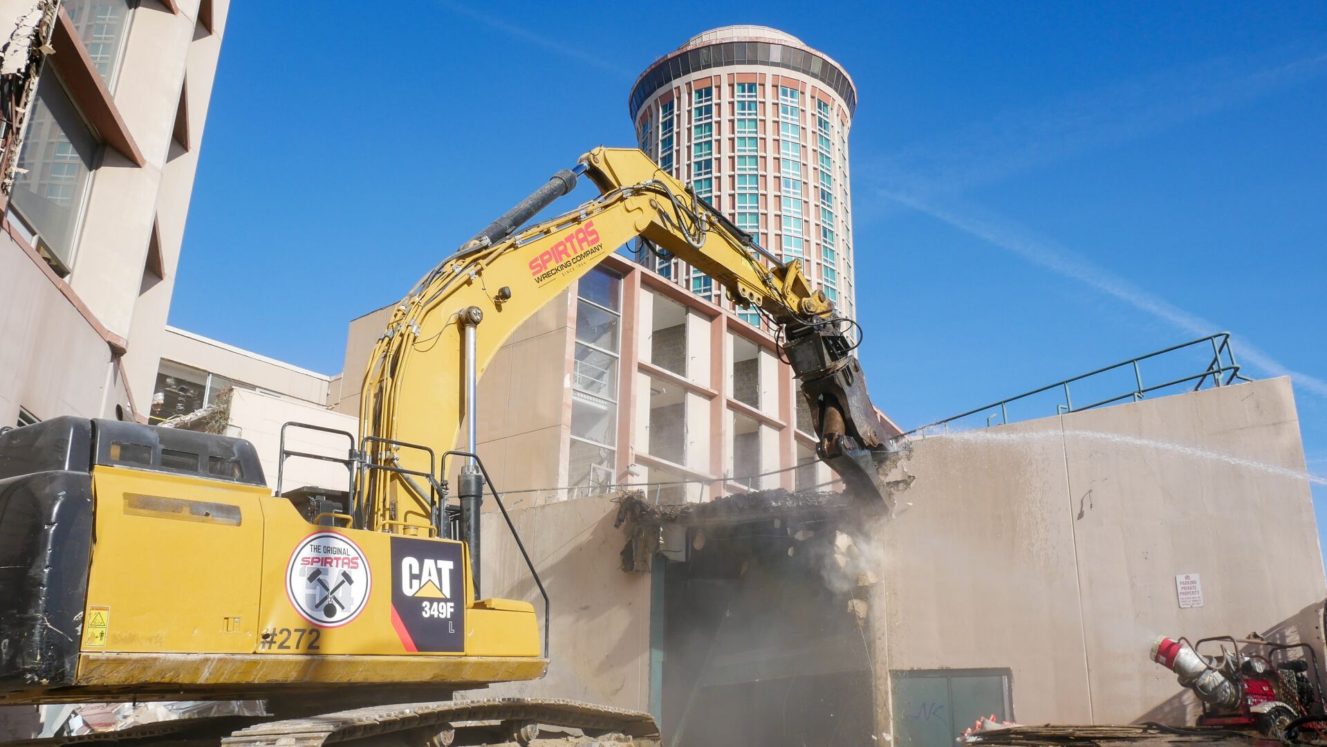 Demolition starts on downtown St. Louis' Millennium Hotel