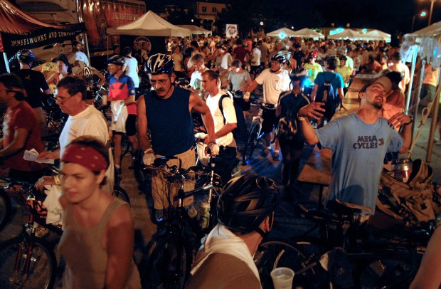 Route a surprise for Moonlight Ramble riders