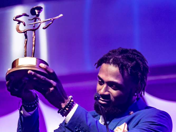 St. Louis singer Dylan Triplett says his Blues Music Award is just the ...