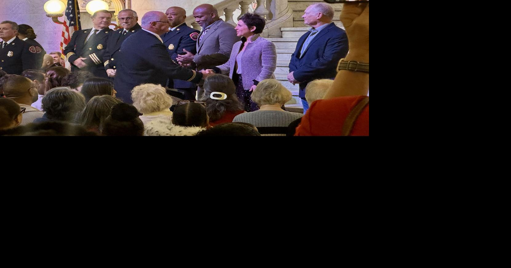 St. Louis firefighters win long-sought promotions