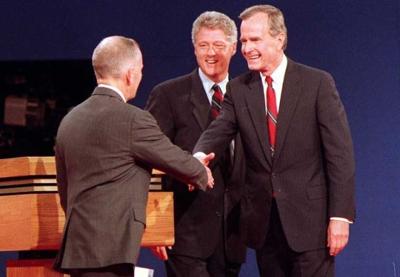 1992: Bush v. Clinton v. Perot