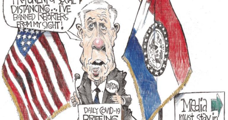 In the cartoons: Parson; WHO; Checks