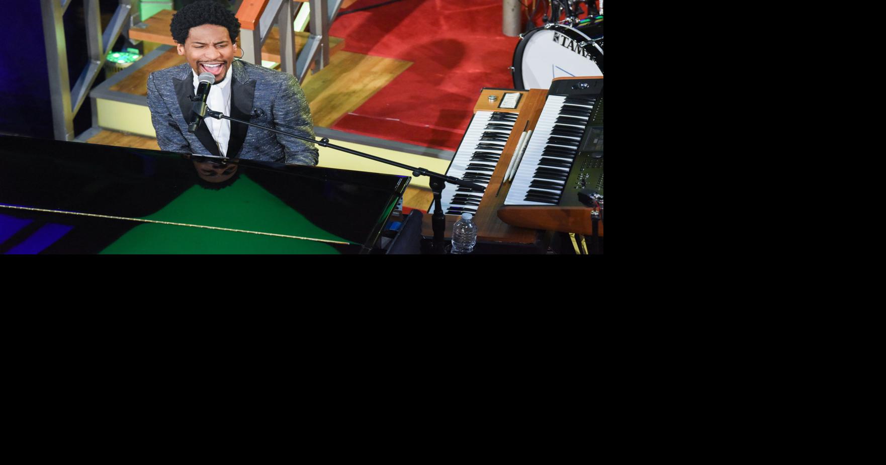 'Late Show' bandleader Jon Batiste shows his range in solo concert at ...