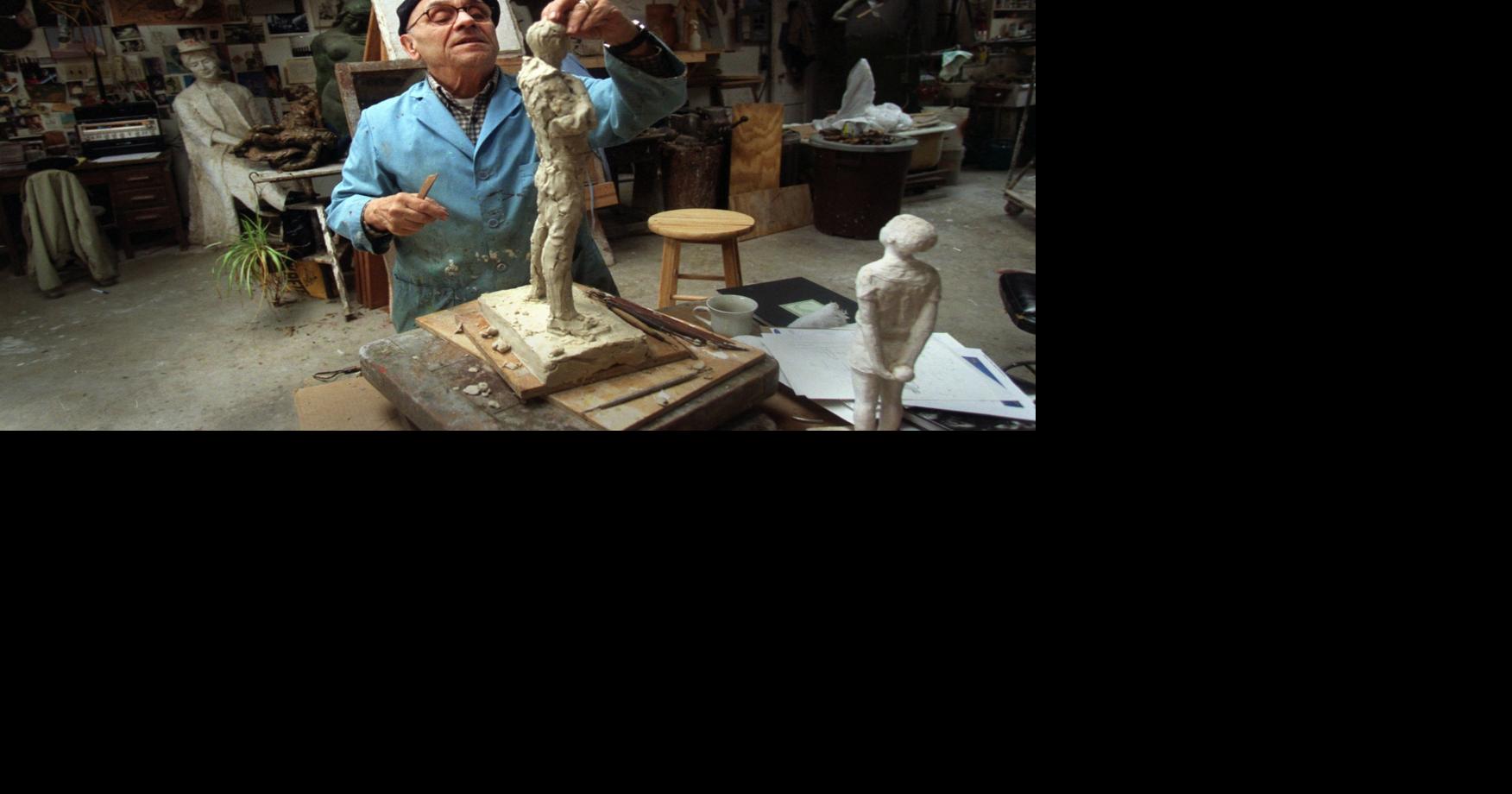 Rudolph 'Rudy' Torrini, artist and sculptor of many works in St. Louis ...