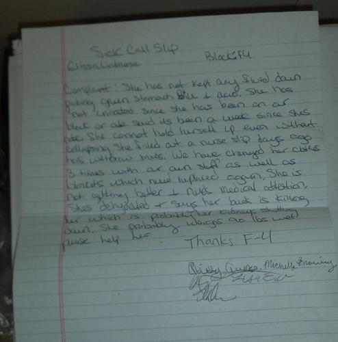 Inmates sought help for Madison County inmate who died during withdrawal