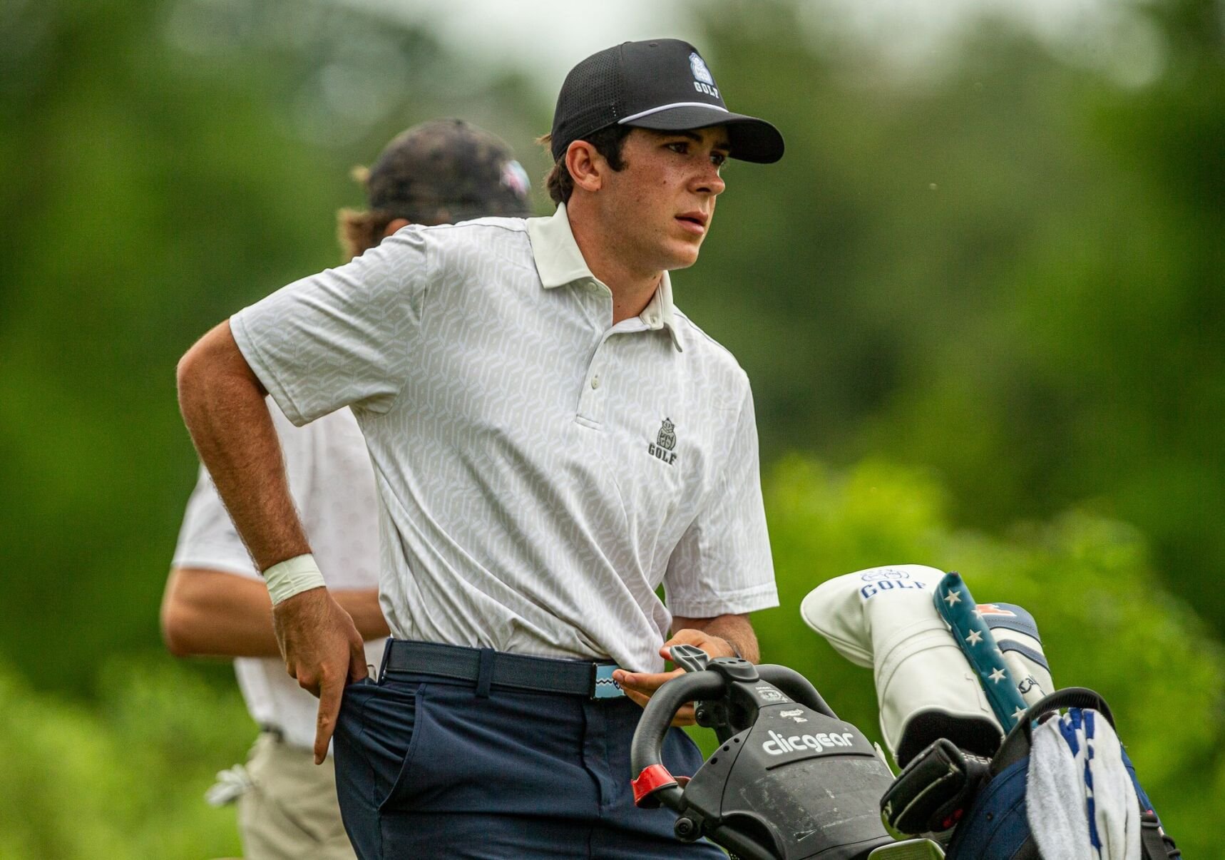 Scenes from first round of Missouri Class 5 boys golf tournament