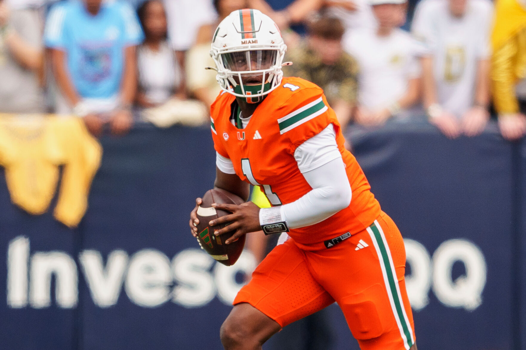 Miami QB Cam Ward selected No. 1 overall by Titans